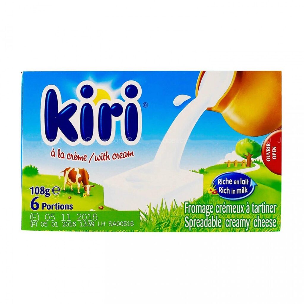 KIRI CHEESE 6 Portions X 6 Pcs – The Gourmet Foods
